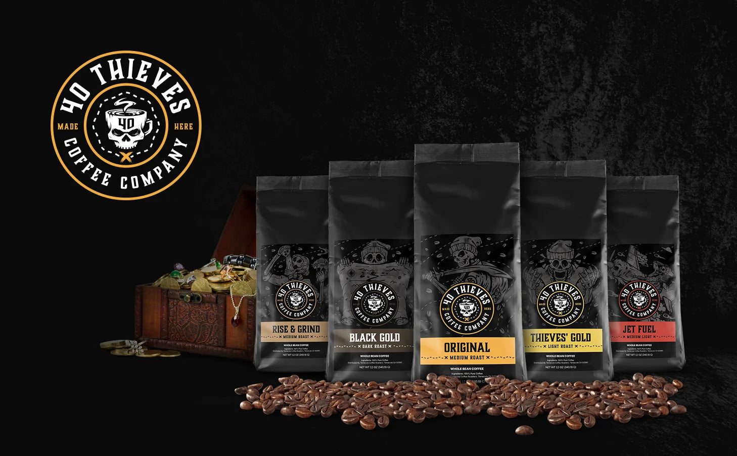 40 Thieves Coffee | 100% Specialty Coffee | Order Coffee Online